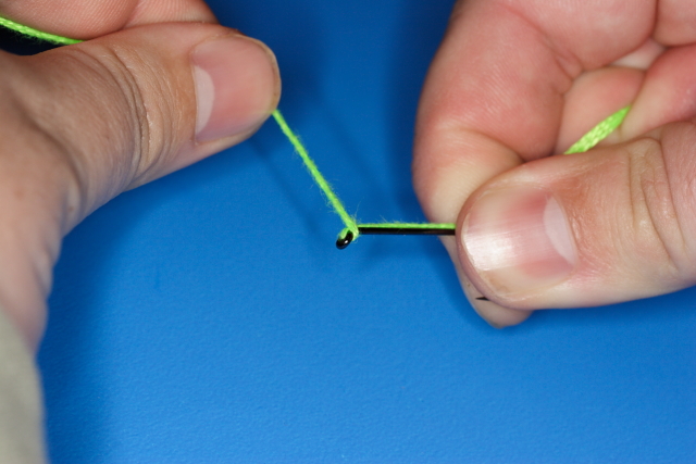 Knotless knot instructions – The Masterblanker