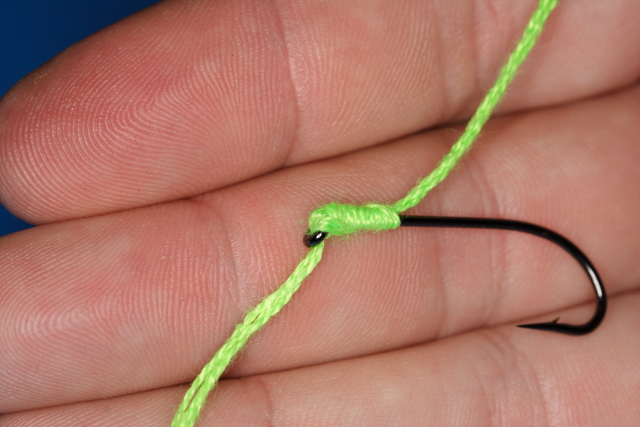Knotless knot instructions – The Masterblanker
